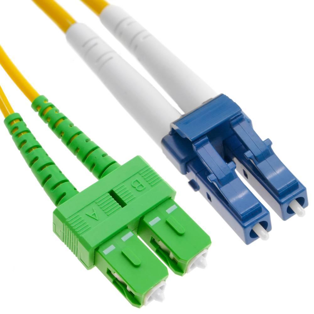 CORD O PTICO DUPLEX MULTIMODO 9 125 LC PC SC APC 10 Metros InstruFiber CORD O PTICO DUPLEX MULTIMODO 9 125 LC PC SC APC 10 Metros InstruFiber